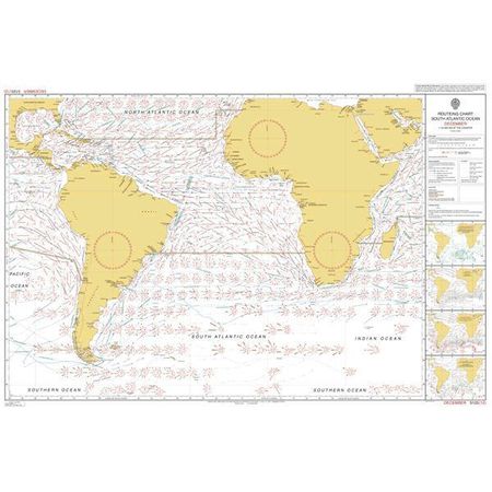 5125 (12) December - South Atlantic Admiralty Chart only £22.80