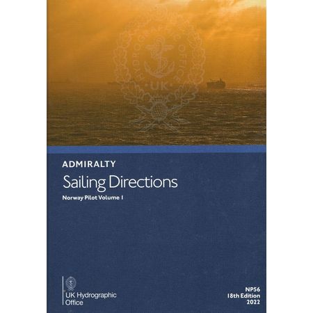 Admiralty Sailing Directions NP56 Norway Pilot Volume 1 only £92.90