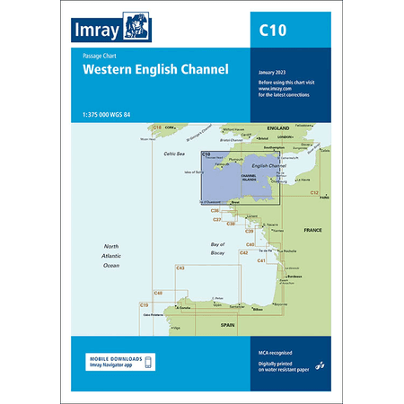 Imray Chart C10: Western English Channel only £28.95