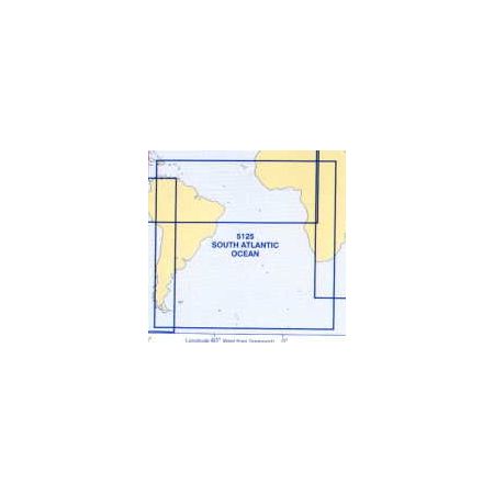 5125 (3) March - South Atlantic Admiralty Chart only £22.80