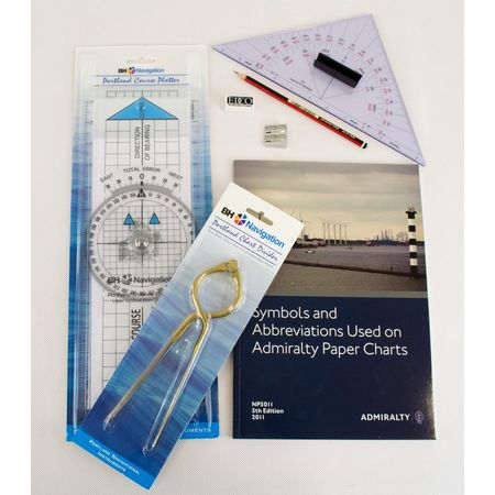 Marine Navigation Chart Plotting Kit - Admiralty Paper Charts