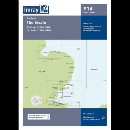 Imray Chart Y14: The Swale only £17.95