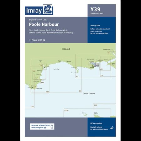 Imray Chart Y39: Poole Harbour only £17.95