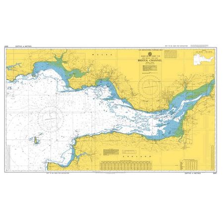 5047 Bristol Channel Instructional Admiralty Paper Sea Chart