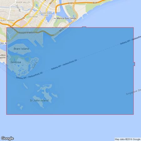 4037 Keppel Harbour, Tanjong Pagar and Approaches Admiralty Chart only ...