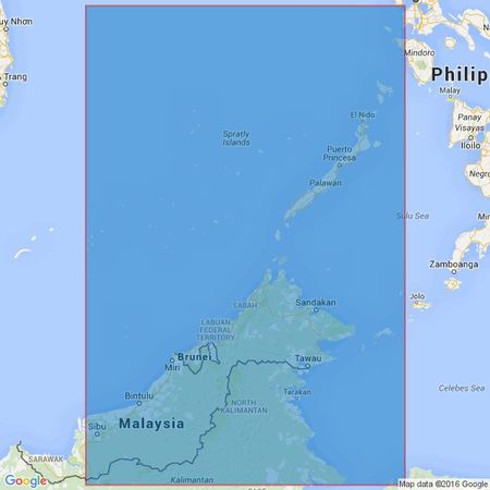3483 Mindoro Strait to Luconia Shoals including Selat Makasar Admiralty ...