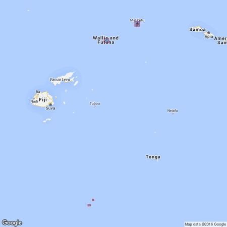968 Islands and Reefs between Fiji- Samoa and Tonga Admiralty Chart ...