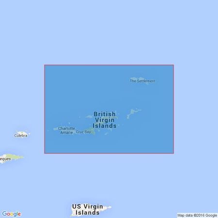 2006 Anegada to Saint Thomas Admiralty Chart only £48.30