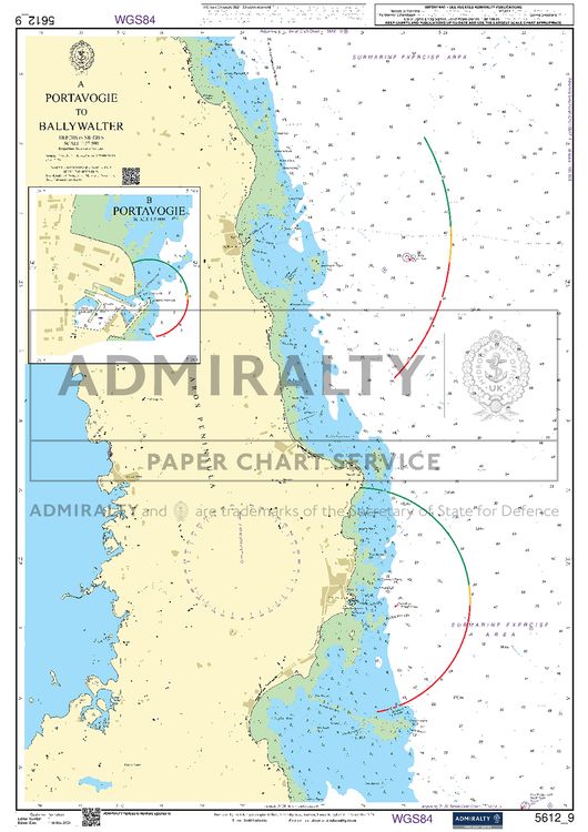 Admiralty 5612_9 Small Craft Chart - Portavogie (Northern Ireland) only ...