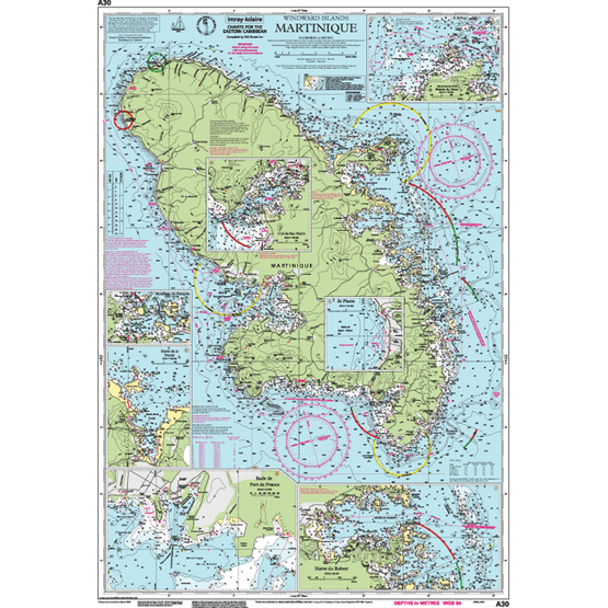 Imray Chart A30: Martinique only £21.95