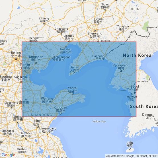 1256 Bo Hai and Northern Part of the Yellow Sea Admiralty Chart only £48.30